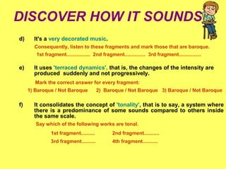The music of the Baroque | ODP