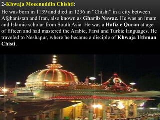 The muslim dynasties and sufi's in subcontinent | PPTX