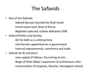 The muslim empires | PPTX | Islam | Religion & Spirituality