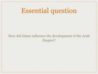 The Muslim World | KEY