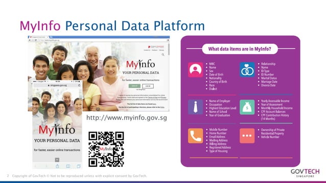 MyInfo Product Journey- GovTech Singapore | PDF