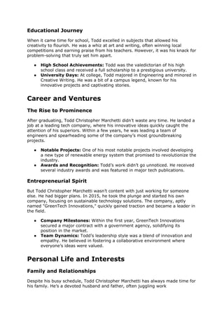 The Mysterious Journey of Todd Christopher Marchetti_ A Modern-Day ...