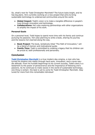 The Mysterious Journey of Todd Christopher Marchetti_ A Modern-Day ...