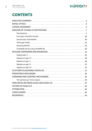 The Duqu 2.0: Technical Details | PDF