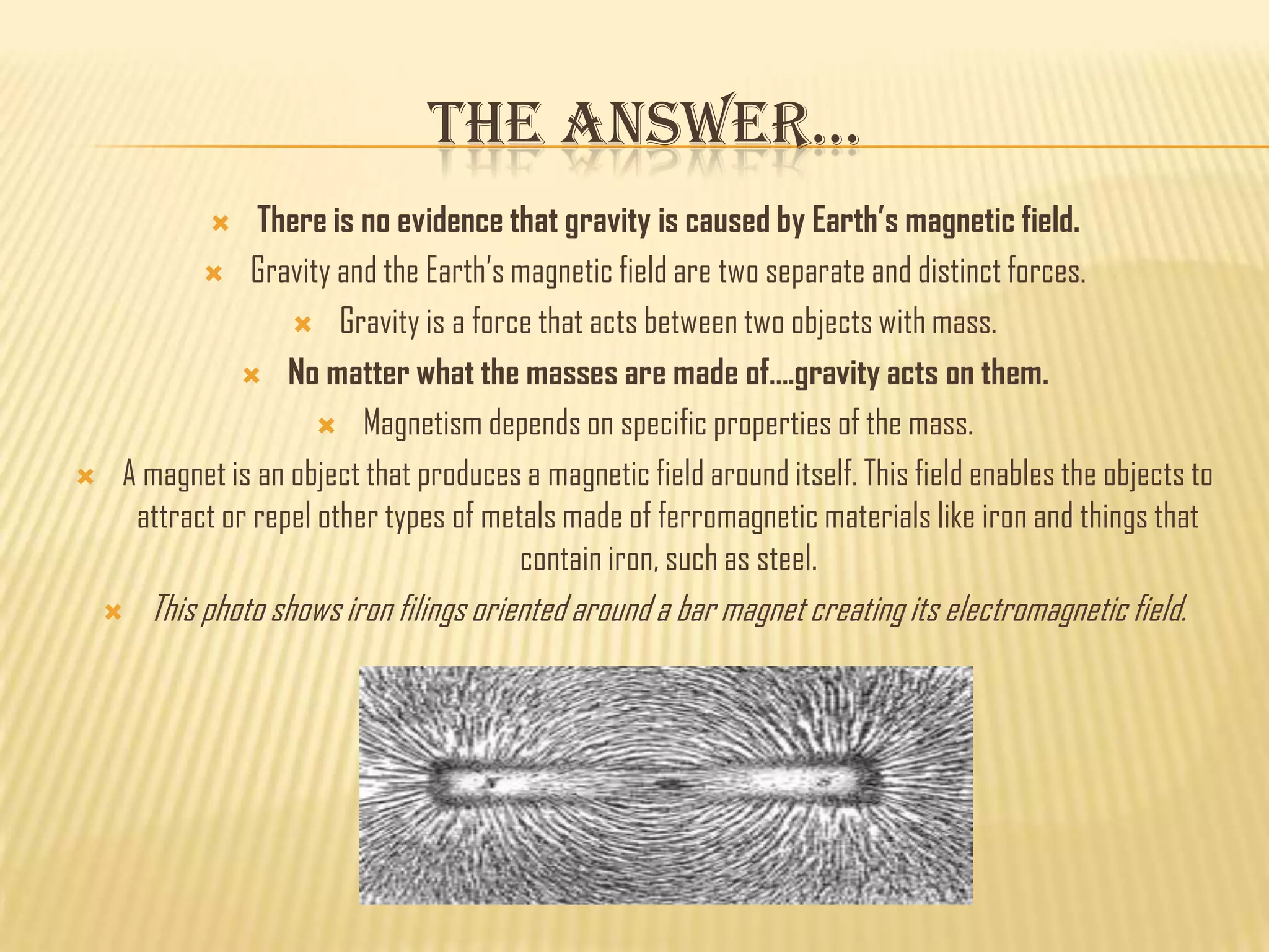 The mystery of gravity | PPT