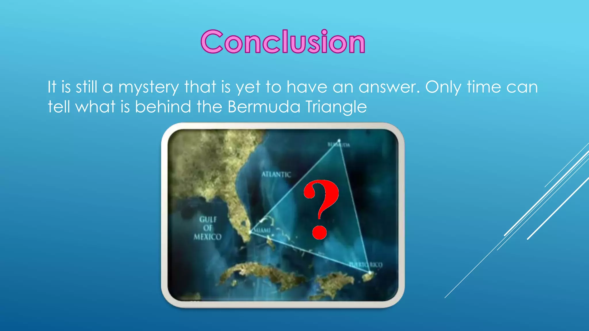 The mystery of the bermuda triangle | PPTX