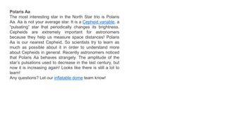 The mystery of the north star | PPT