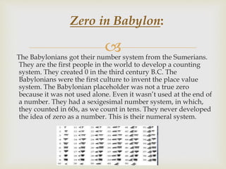 The mystery of zero presentation | PPTX
