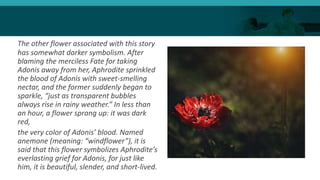 The myth of adonis and aphrodite | PPT