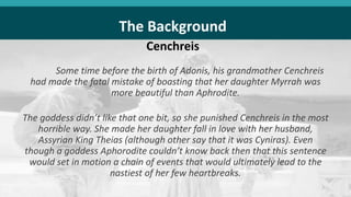 The myth of adonis and aphrodite | PPT
