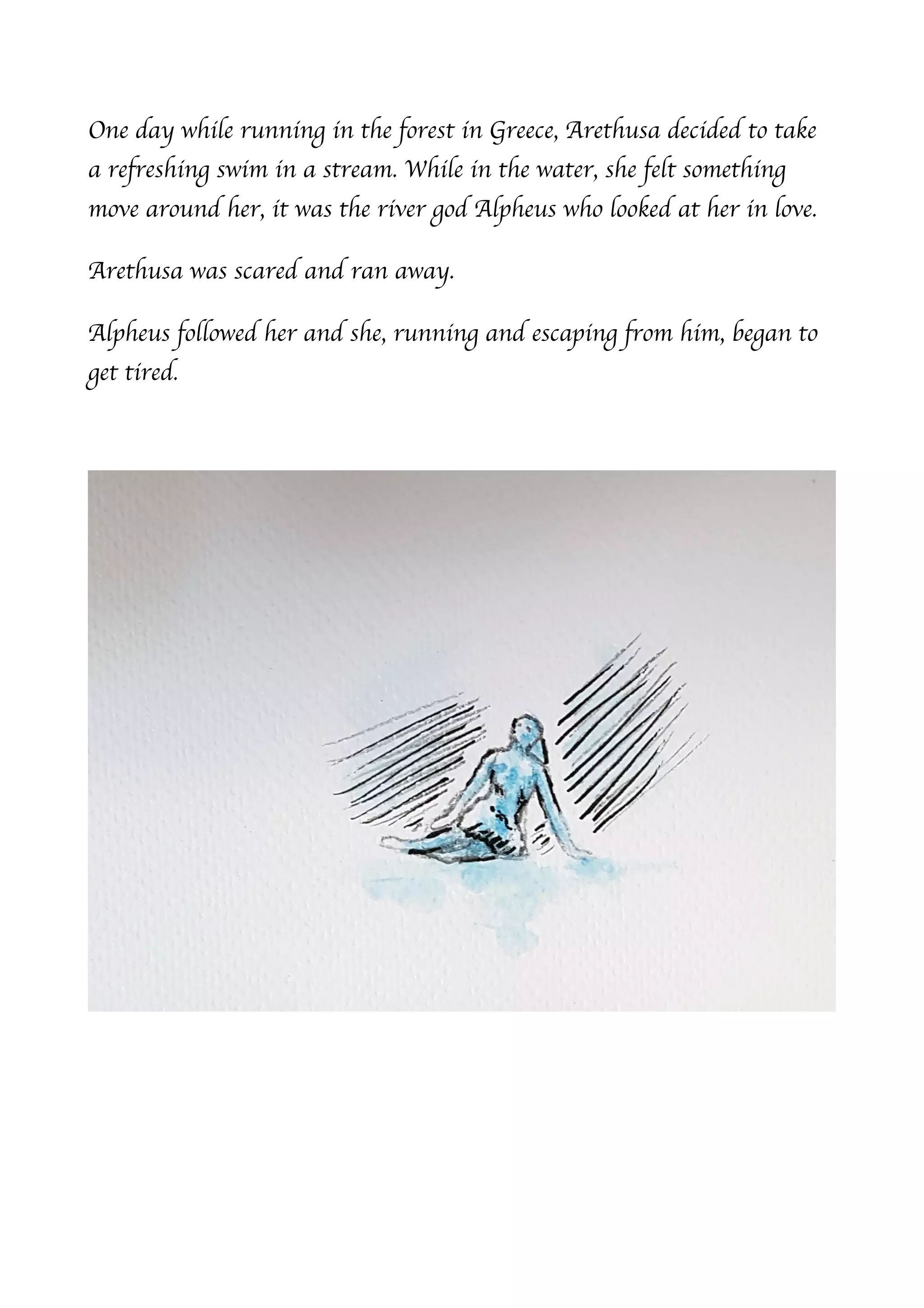 The myth of arethusa and alpheus | PDF