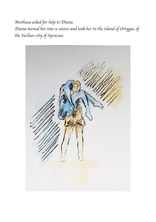 The myth of arethusa and alpheus | PDF