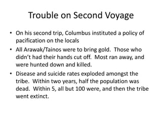 The myth of columbus | PPTX