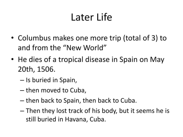 The myth of columbus | PPTX | Cruises | Travel Type
