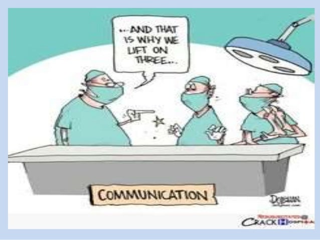 The myth of communication in Operative room By USAMA ELSAYED