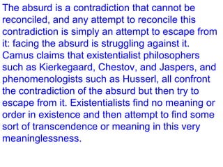 The myth of sisyphus | PPT