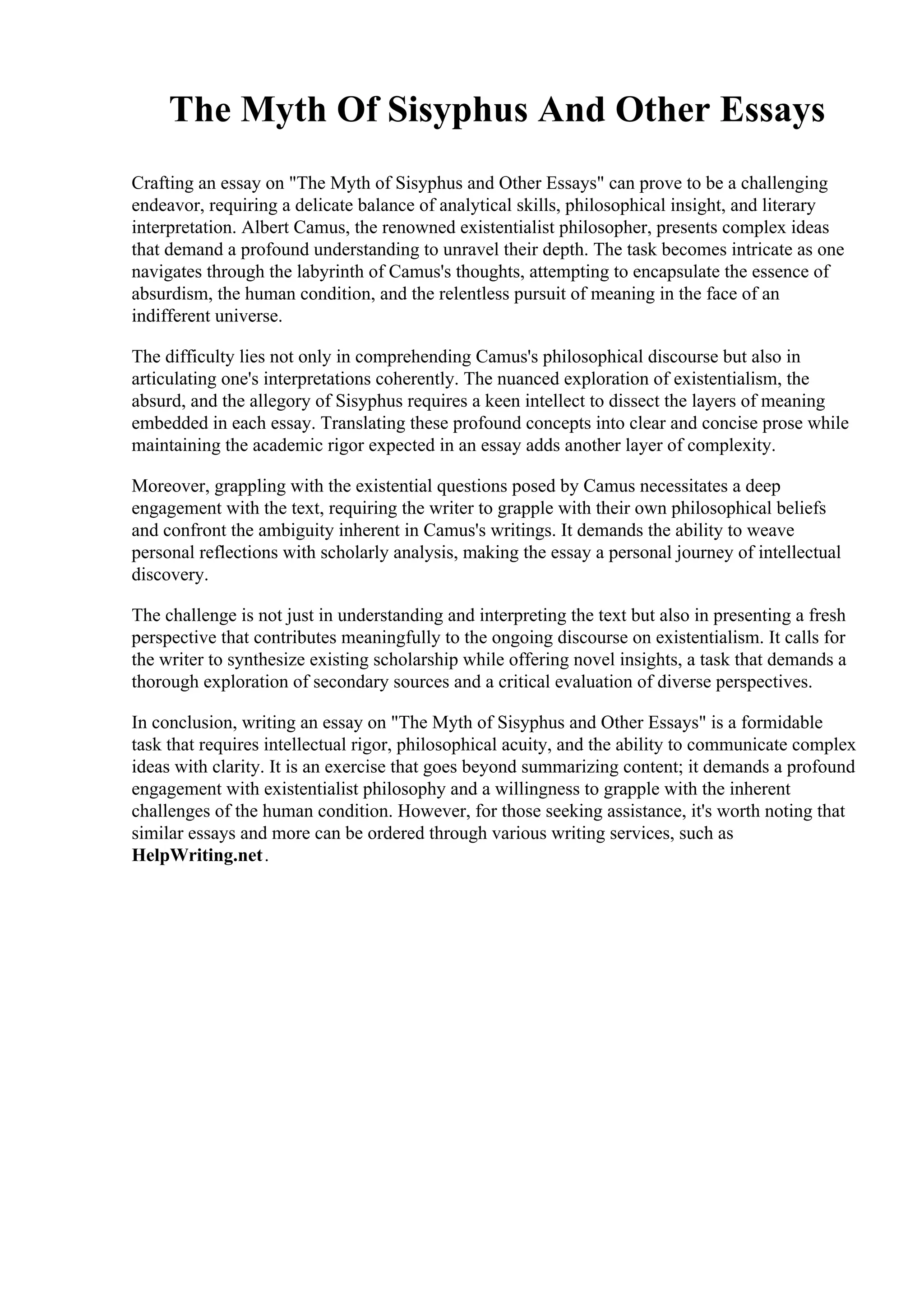 The Myth Of Sisyphus And Other Essays.pdf