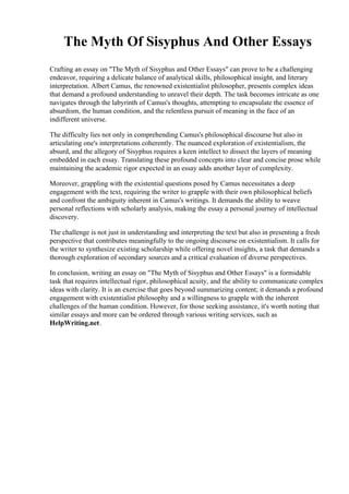 The Myth Of Sisyphus And Other Essays.pdf