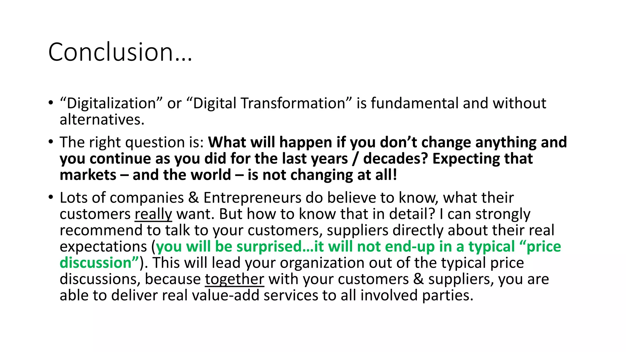 The myths about digitalization vs digital transformation | PPTX