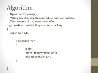 The n Queen Problem | PPT