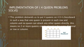The N-Queens problemdskksnjfnskjdfnsjnddjsdnjs | PPT