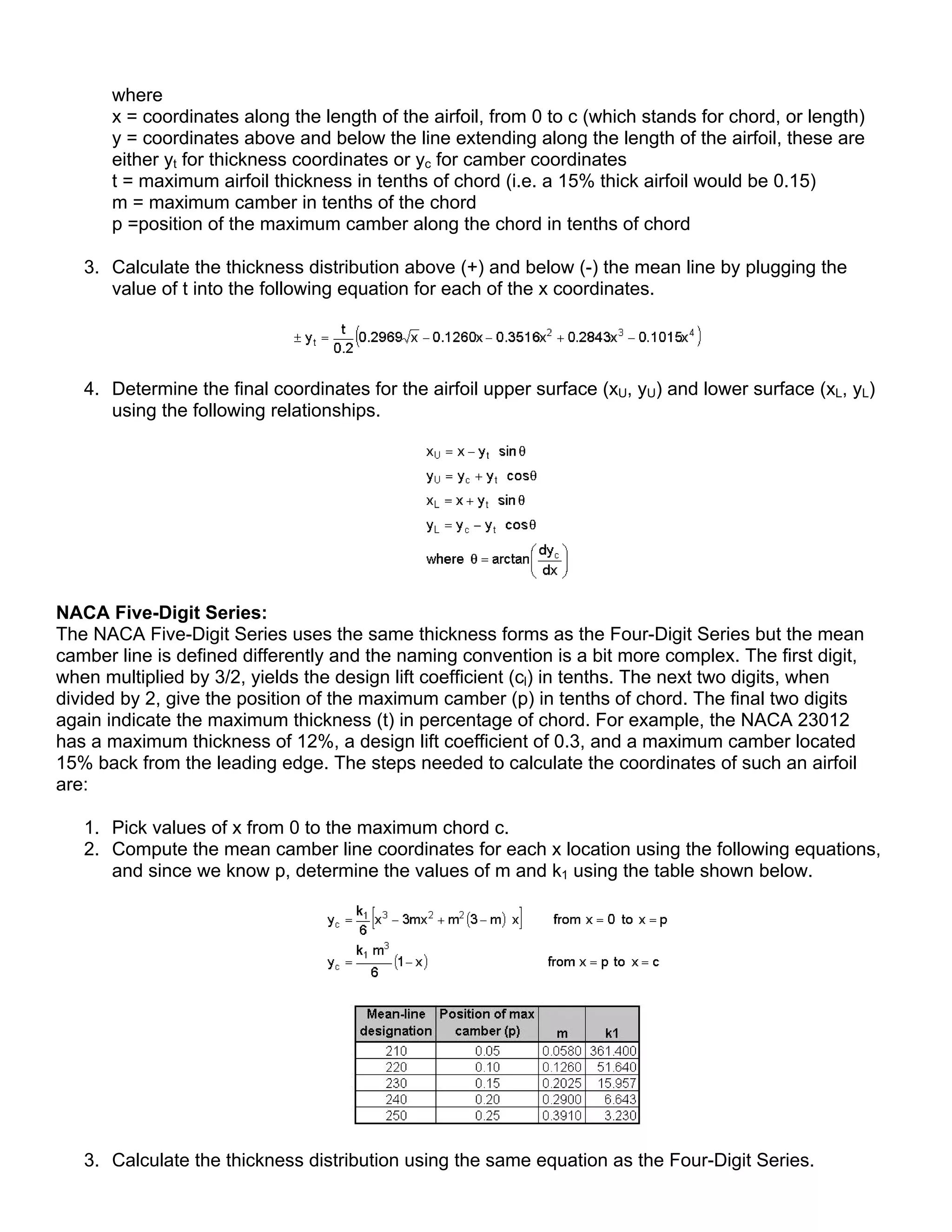 The naca airfoil series | PDF