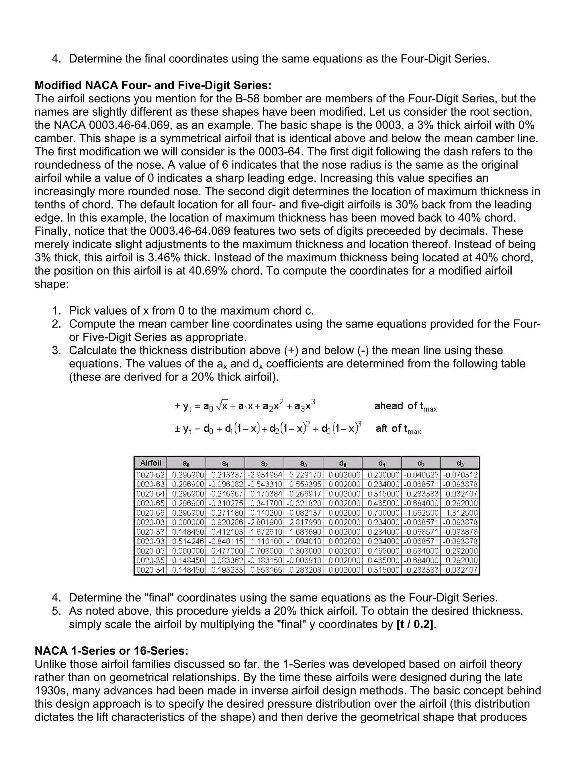 The naca airfoil series | PDF
