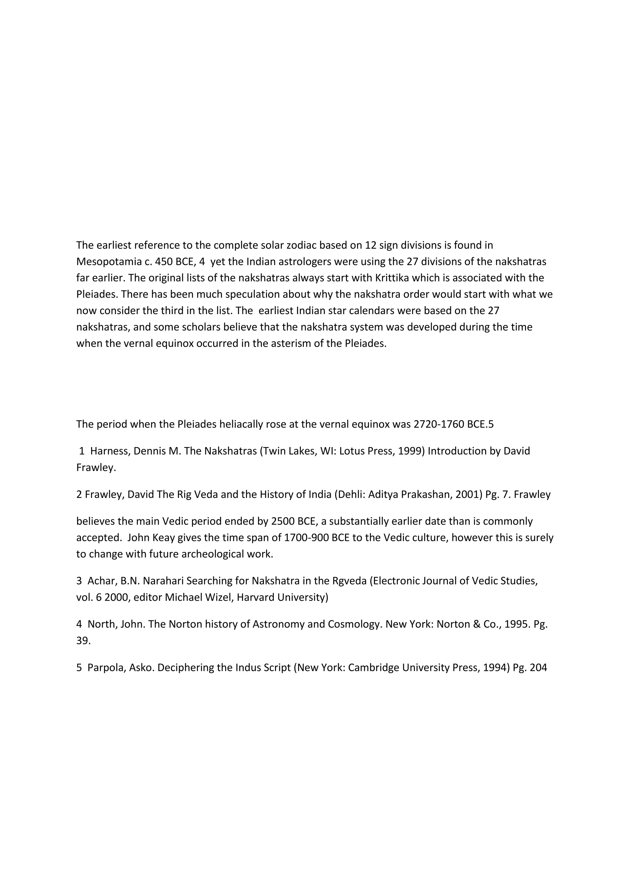 The nakshatras of vedic astrology ancient & contemporary usage ...