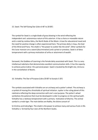 The nakshatras of vedic astrology ancient & contemporary usage ...