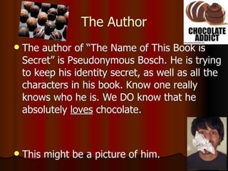 The name of this book is secre tl | PDF