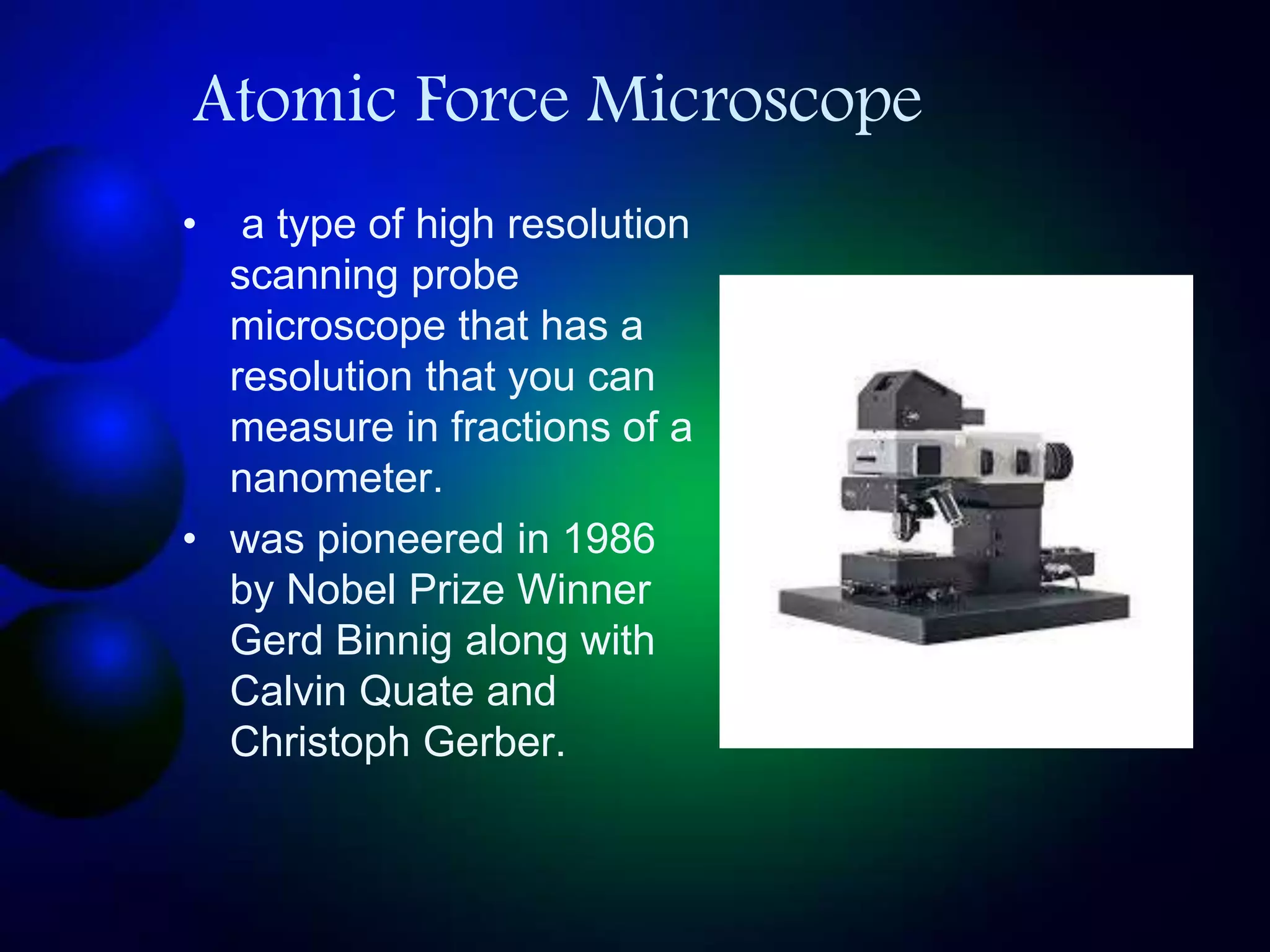 The nano world | PPTX