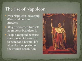 The napoleonic era in Europe | PPTX