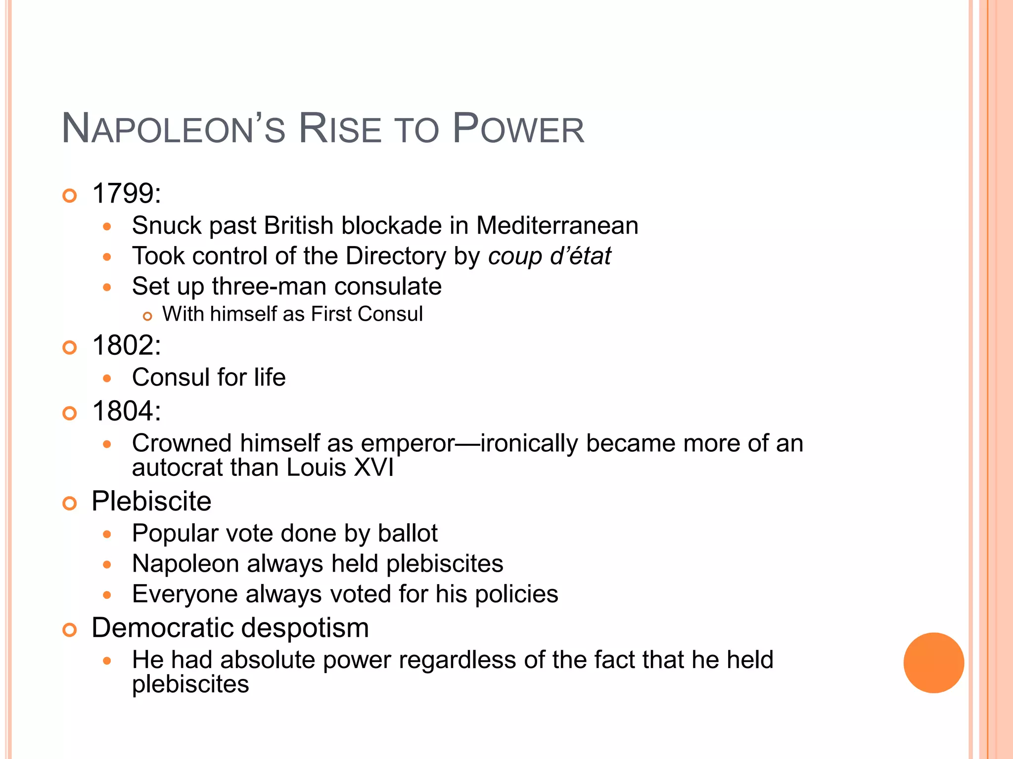 The napoleonic era upload | PPTX