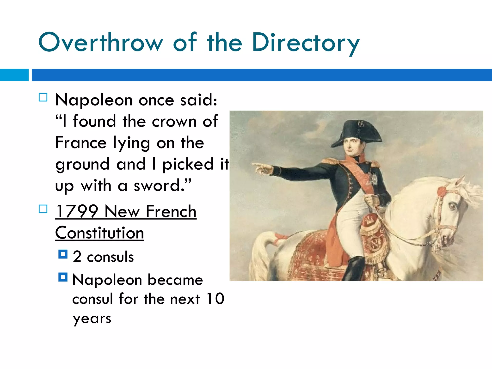 The Napoleonic Revolution | PPT