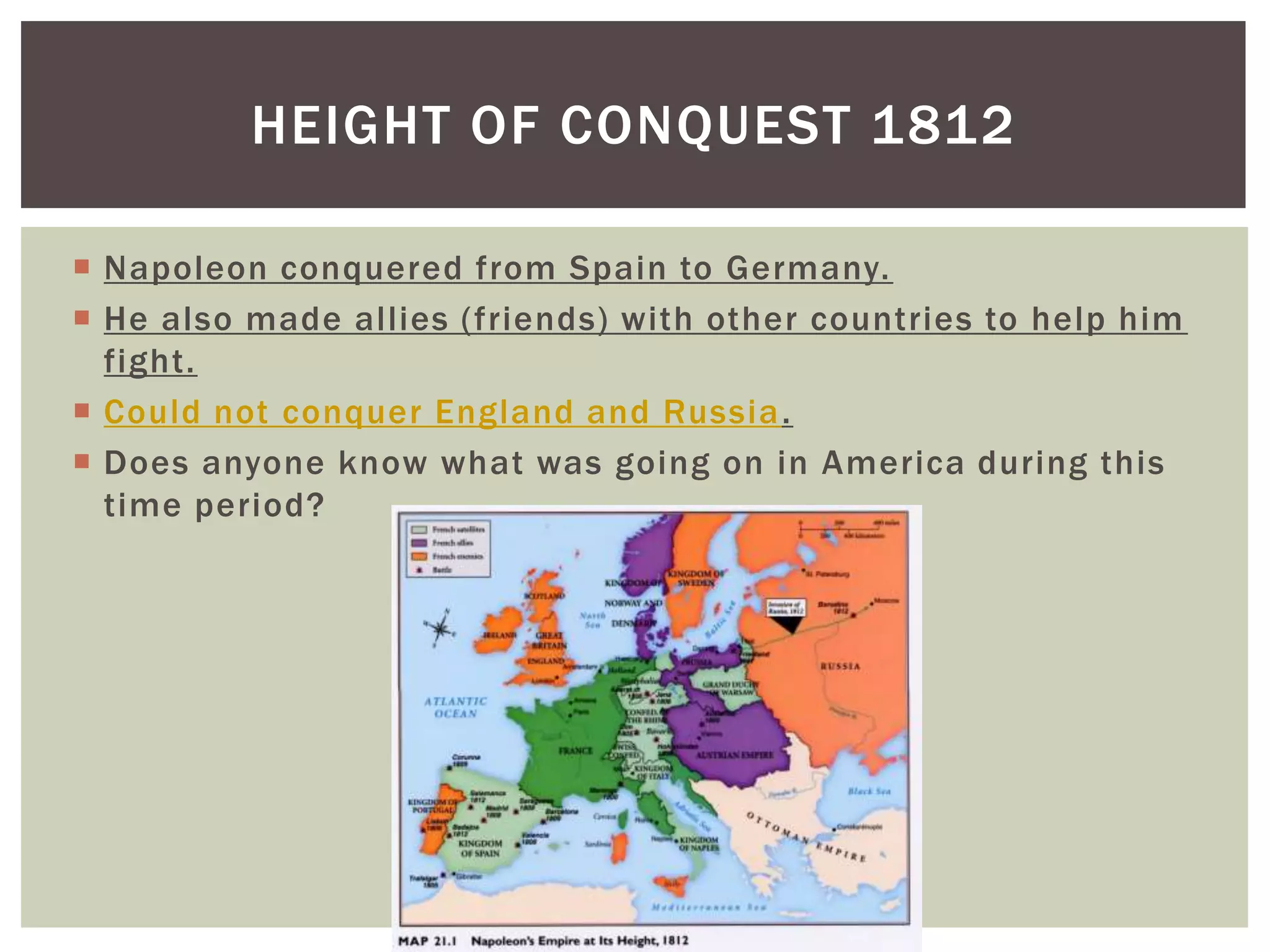 The napoleonic wars | PPTX