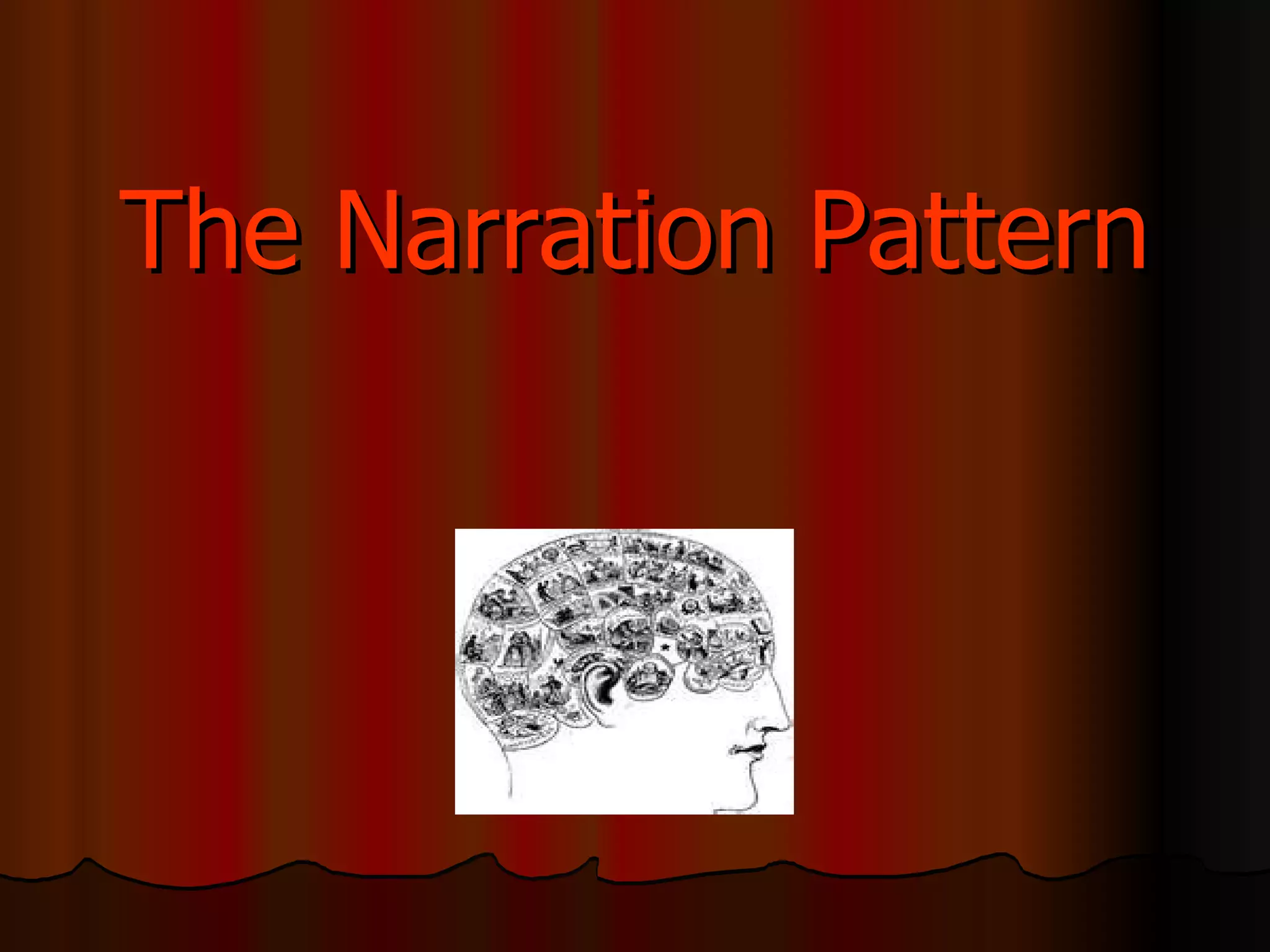 The Narration Pattern | PPT