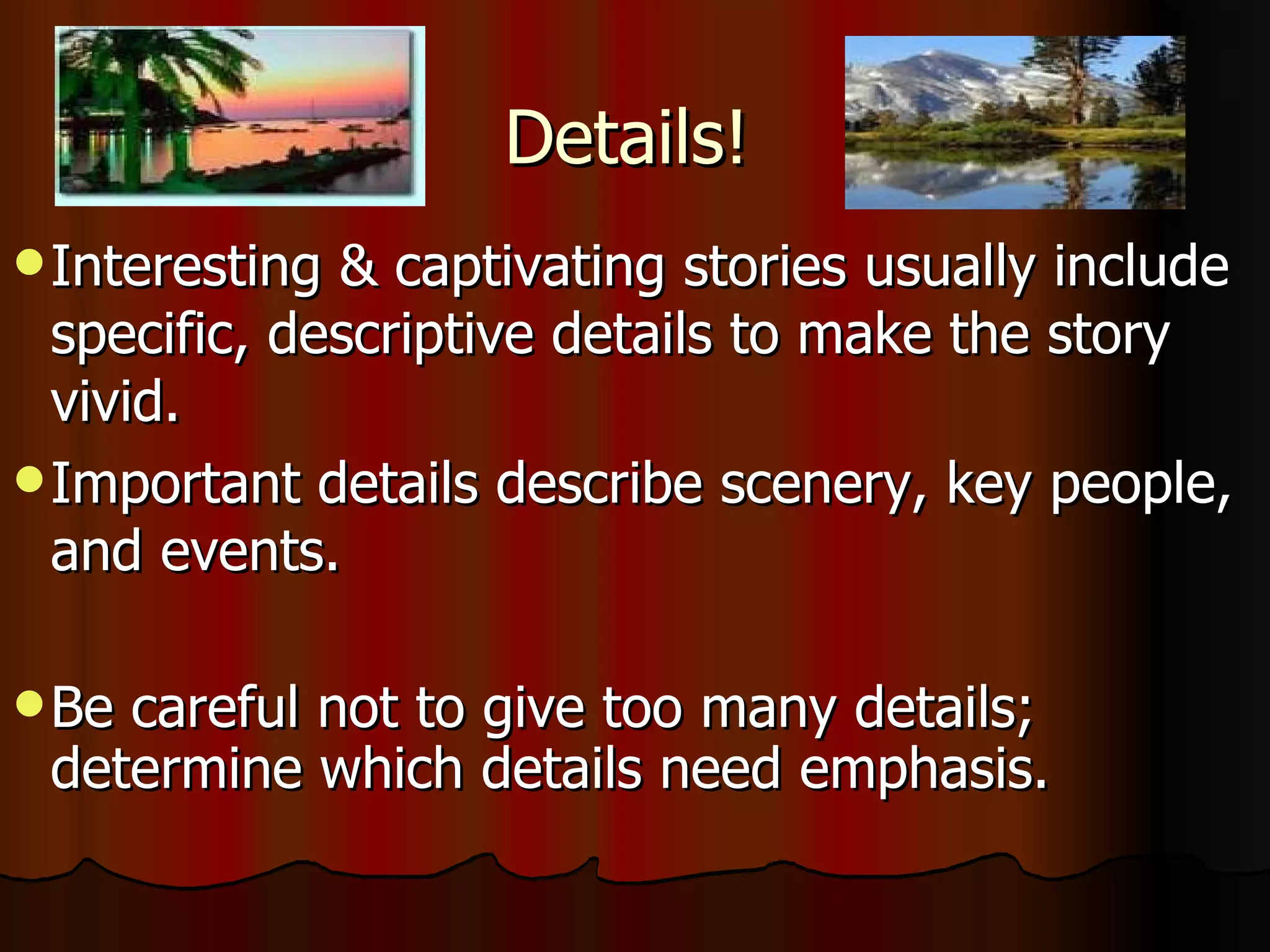 The Narration Pattern | PPT