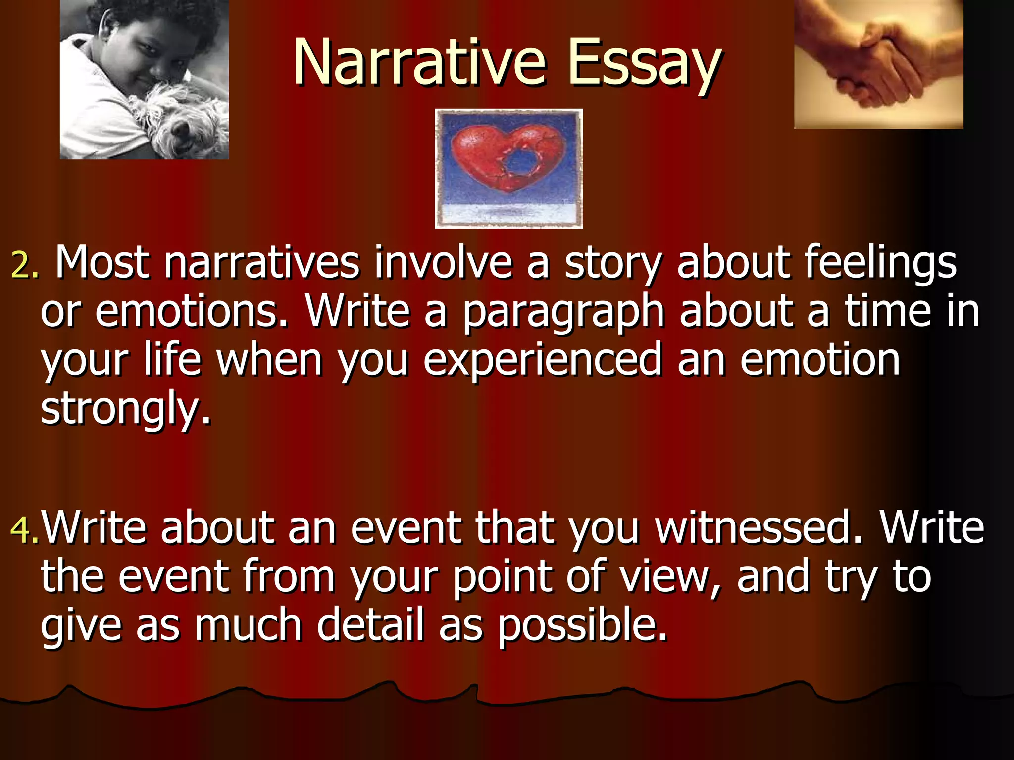 The Narration Pattern | PPT