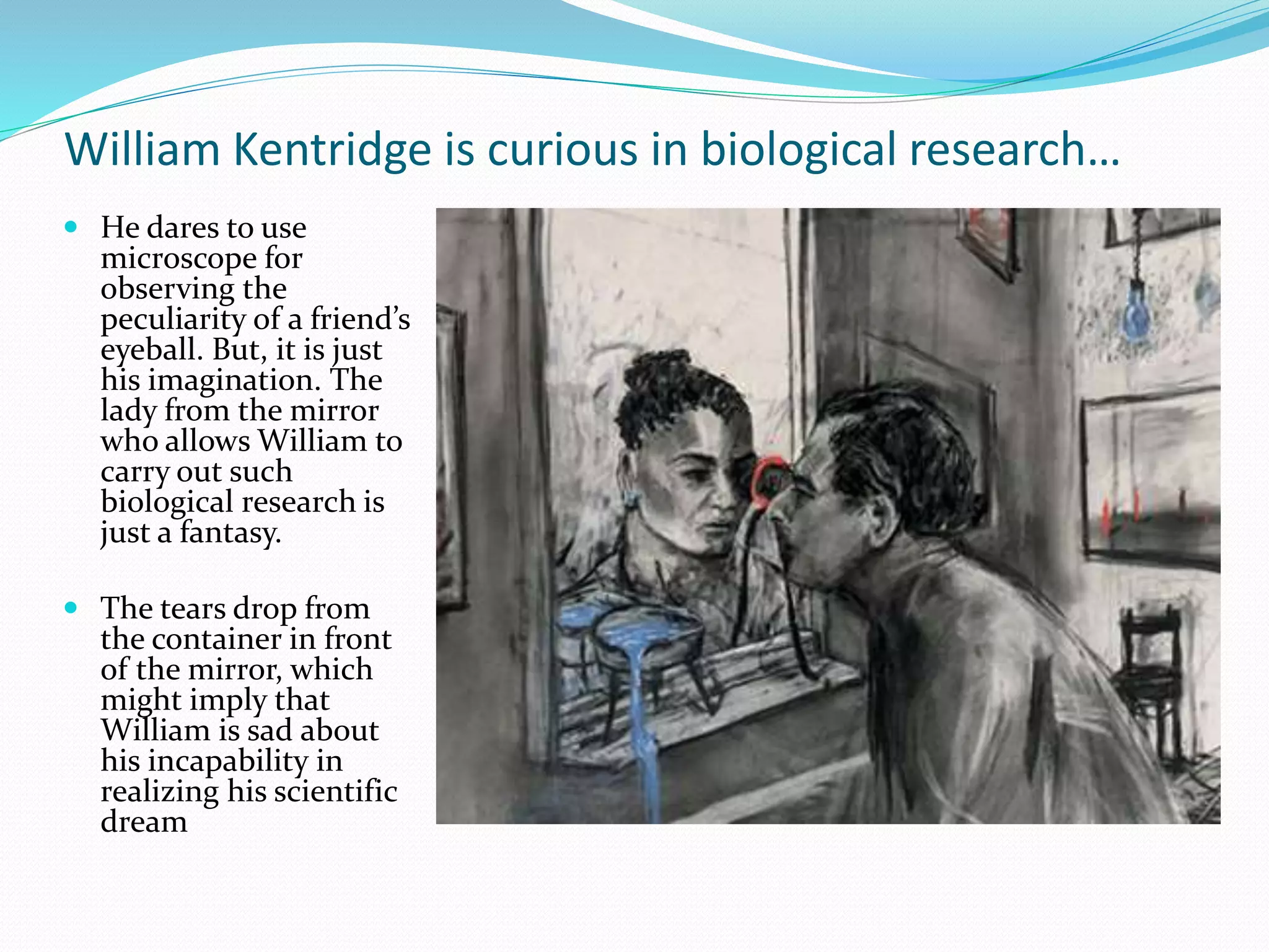 The narrative drawings by William Kentridge | PPT