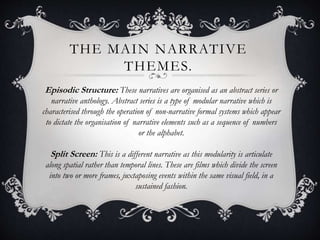 MediaThe narrative structure! | PPTX