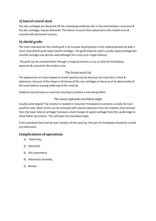 The nasal tip & nasolabial angle | DOC