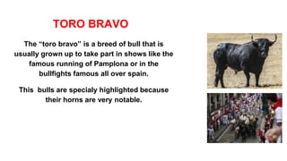The national animal of spain | PPTX
