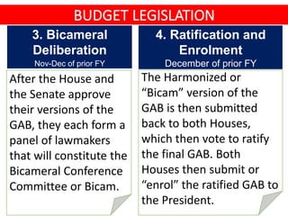 The national budget cycle | PPTX