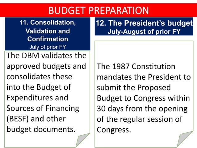 The national budget cycle | PPTX