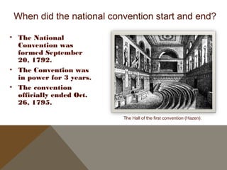 The national convention of 1792 | PPT