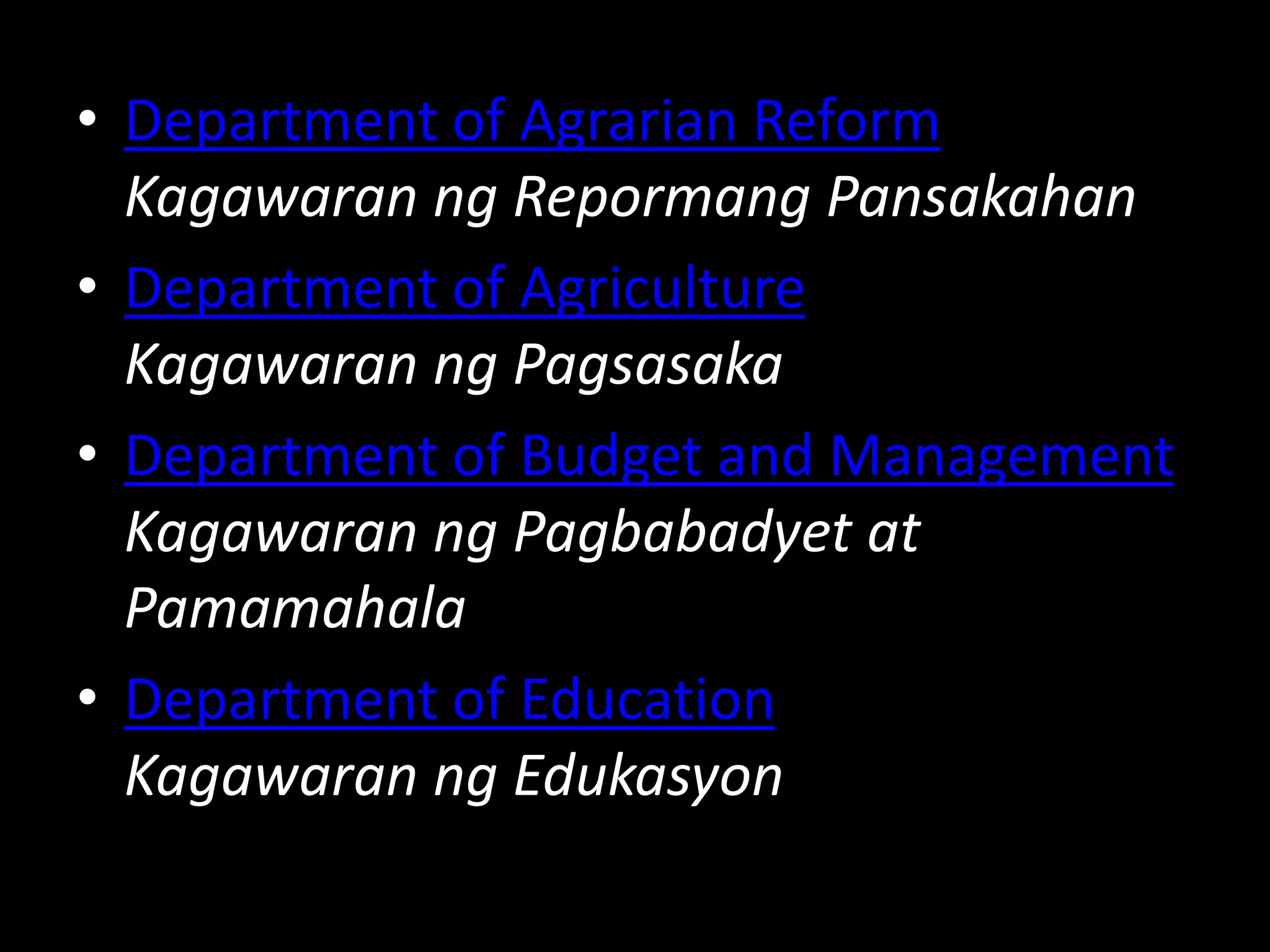 The national government | PPTX