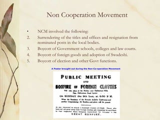 The National Movement And Mahatma Gandhi | PPT