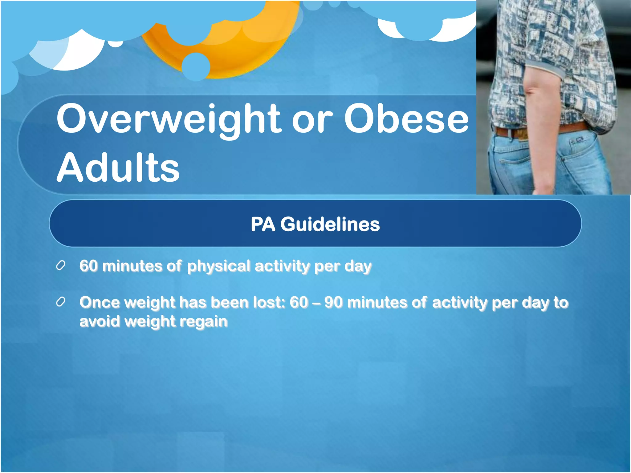 The national physical activity guidelines | PPTX