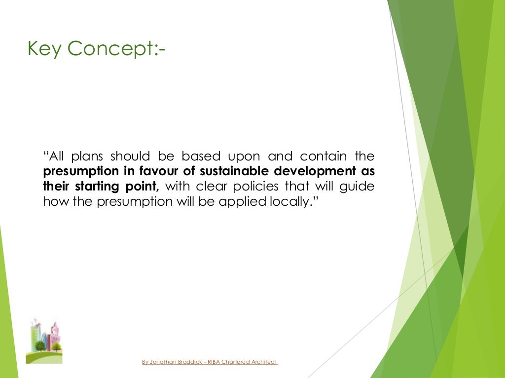 The National Planning Policy Framework (NPPF) - 12 Months On