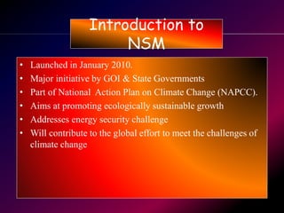 The national solar mission | PPTX